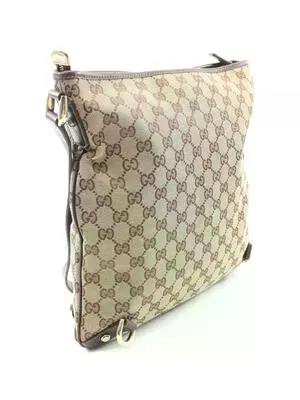 Gucci Abby Gg Canvas Shoulder Bag
