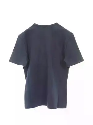 Celine Triomphe Logo Embroidered T-shirt