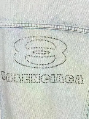 Balenciaga Embellished Denim Jacket