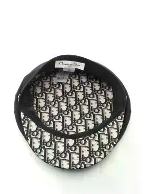 Dior Logo Embroidered Beret