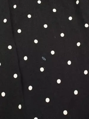 Celine 2000s Polka Dot Flared Skirt