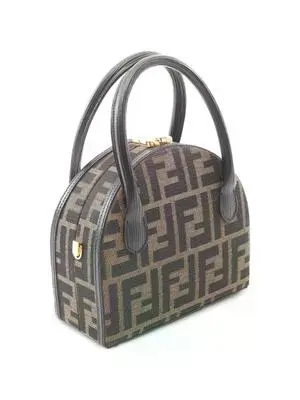 Fendi Zucca Canvas Tote Bag - Brown