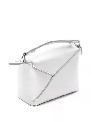 Loewe Mini Puzzle Handbag - Silver