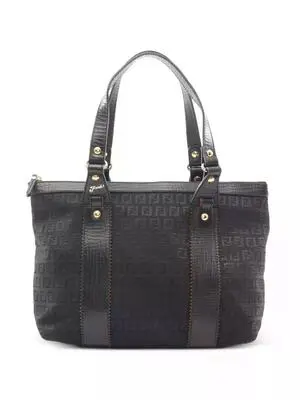 Fendi Zucchino Canvas Tote Bag