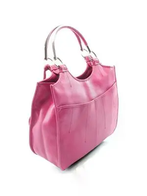 Dior D Charm Leather Handbag