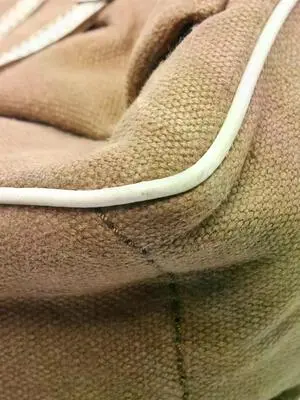 Celine Boogie Leather Trimmed Tote Bag