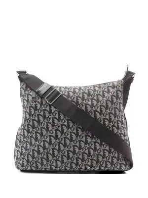 Dior 2000s Trotter Shoulder Bag - Blue
