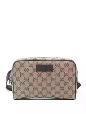Gucci Gg Canvas Belt Bag - Neutrals