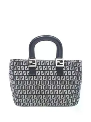 Fendi Zucca Tote Bag - Black