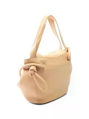 Bottega Veneta Leather Shoulder Bag - Neutrals