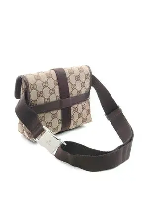 Gucci 2000s Gg Canvas Belt Bag