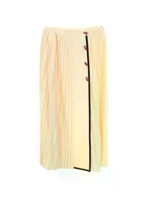 Gucci Ladybug Pleated Wrap Skirt