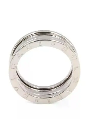 BVLGARI B.zero1 Three-band Ring In 18kt White Gold