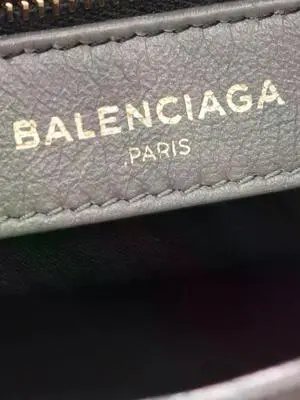 Balenciaga Mini Metallic Edge City Leather Tote Bag