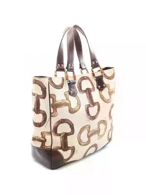 Gucci Bamboo Horsebit Tote Bag