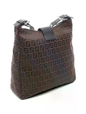 Fendi Zucchino Monogram Shoulder Bag