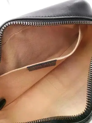 Gucci 2010s Logo Plaque Shoulder Bag