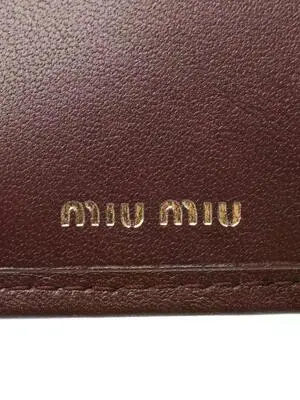 Miu Miu Matelassé Bi-fold Wallet