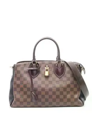 LOUIS VUITTON Normandy Damier Ebene Handbag - Brown