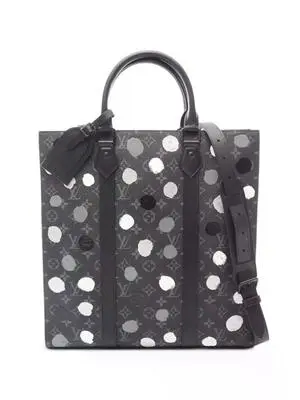 LOUIS VUITTON Yayoi Kusama Sac Plat Monogram Eclipse - Black
