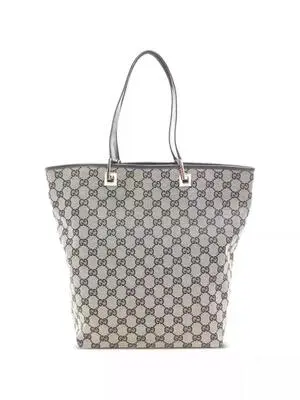 Gucci Gg Canvas Tote Bag - Neutrals