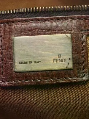 Fendi Zucca Canvas Tote Bag