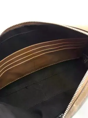 Fendi Zucca Diagonal Camera Shoulder Bag