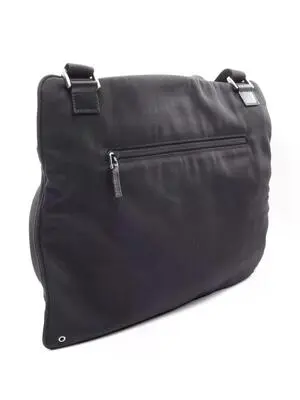 Gucci Canvas Shoulder Bag - Black