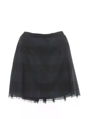 Dior 2000s Pleated Mini Skirt - Black