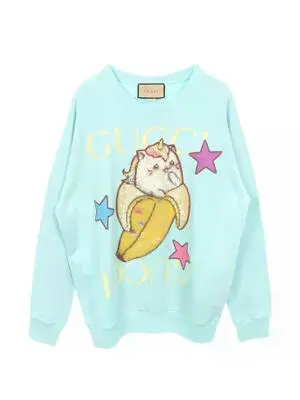 Gucci Sequin Embellished Crew Neck Sweater