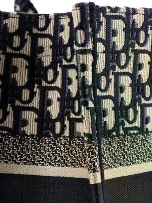 Dior Book Oblique Canvas Medium Tote Bag