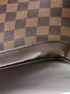 LOUIS VUITTON Vintage Alma Handbag Damier Pm Satchel