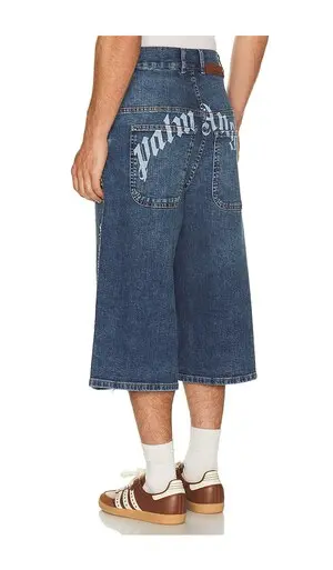 Palm Angels Zip Up Shorts For Men