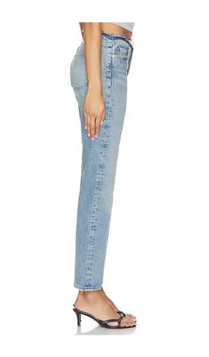 AGOLDE Fray Slim Crop Jeans