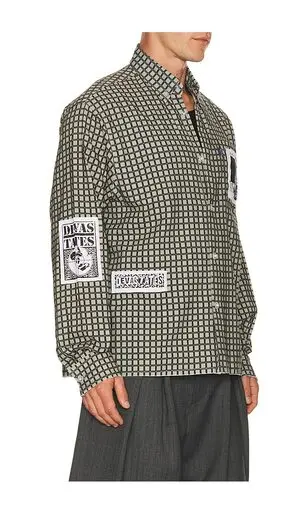DEVA STATES Empty Plaid Shirt