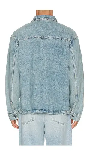 Rag & Bone Astor Overshirt In Blue - Lex