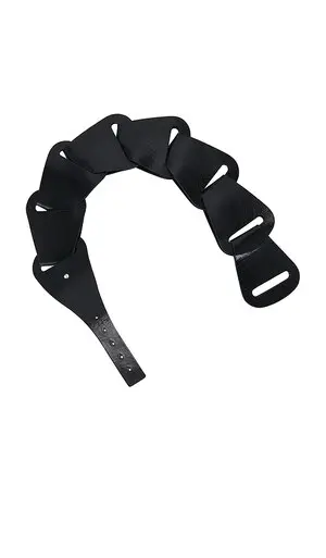 IRO PARIS Origami Wide Leather Belt