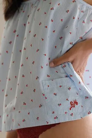 DAMSON MADDER Eluna Cotton Cami With Floral Print