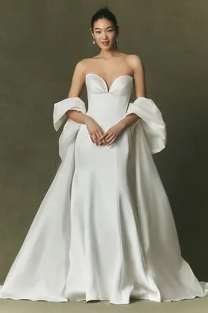 Anthropologie Taffeta Cape
