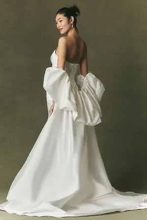 Anthropologie Taffeta Cape