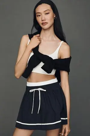 Daily Practice Drawstring Skort - Black