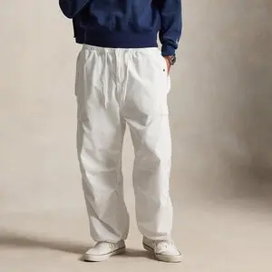 Ralph Lauren Relaxed Fit Ripstop Cargo Pant - Ceramic White