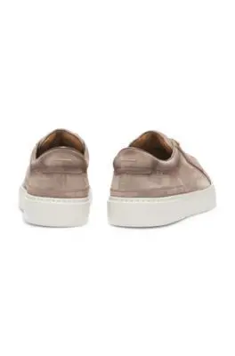 BOSS Gary Trainers In Suede