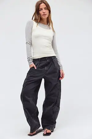Citizens Of Humanity Flight Pant - Washed Black