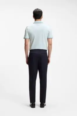 BOSS Slim-fit Polo Shirt In Mercerized Cotton