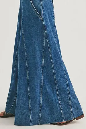 Free People We The Free Vista Apron Jumpsuit