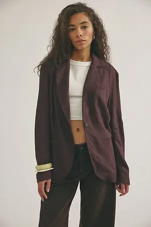 Women's Tailored Herringbone Blazers