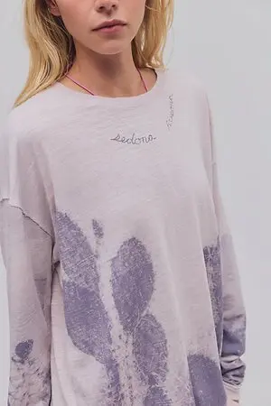 Free People We The Free Kai Long-sleeve Top - Cactus Combo