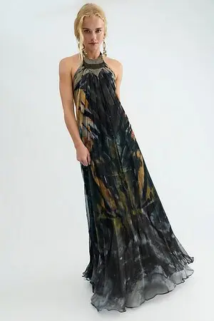 CECILIA DE BUCOURT Maxi Dress - Grey Combo