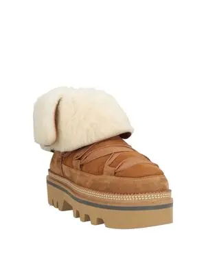 Hogan Padded Ankle Boots - Camel